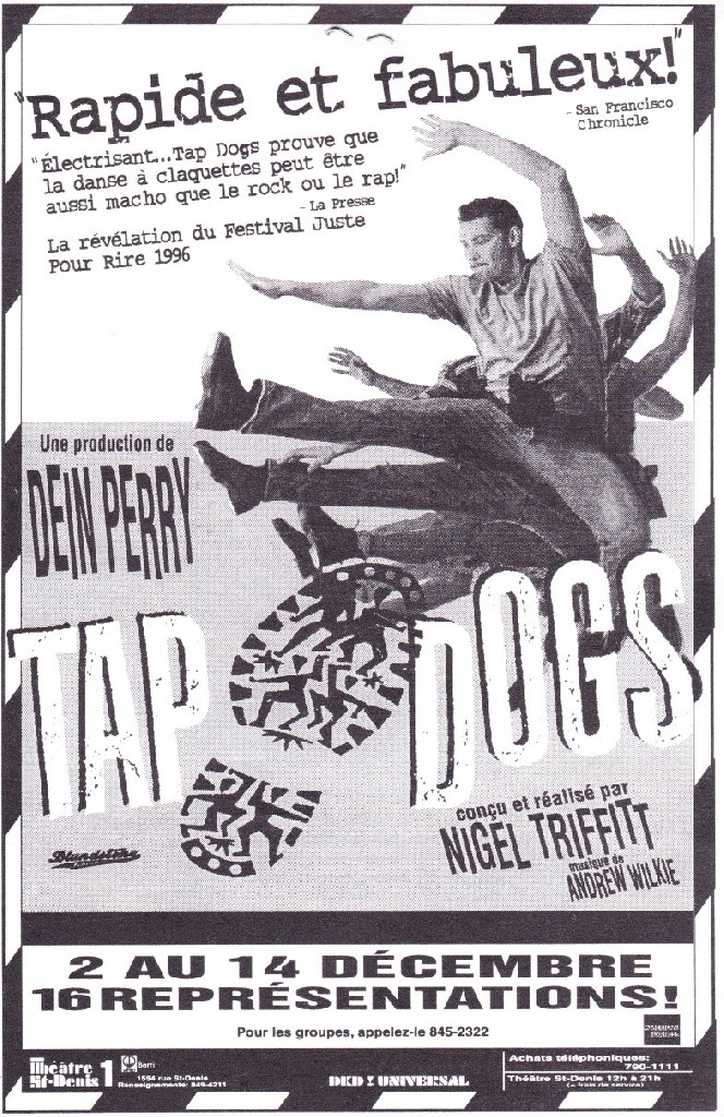 Tap Dogs – Broadway – Montréal